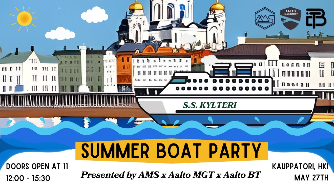 Summer Boat Party – Aalto BT ry