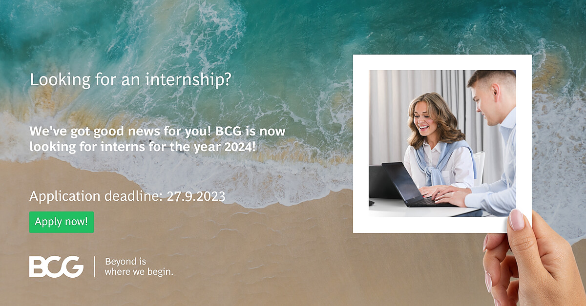 Bcg Visiting Associate Internship Aalto Bt Ry